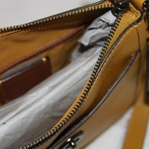 Coach | Bags | Nwt Coach Chaise 9 Yellow Gold Crossbody Leather Bag ...